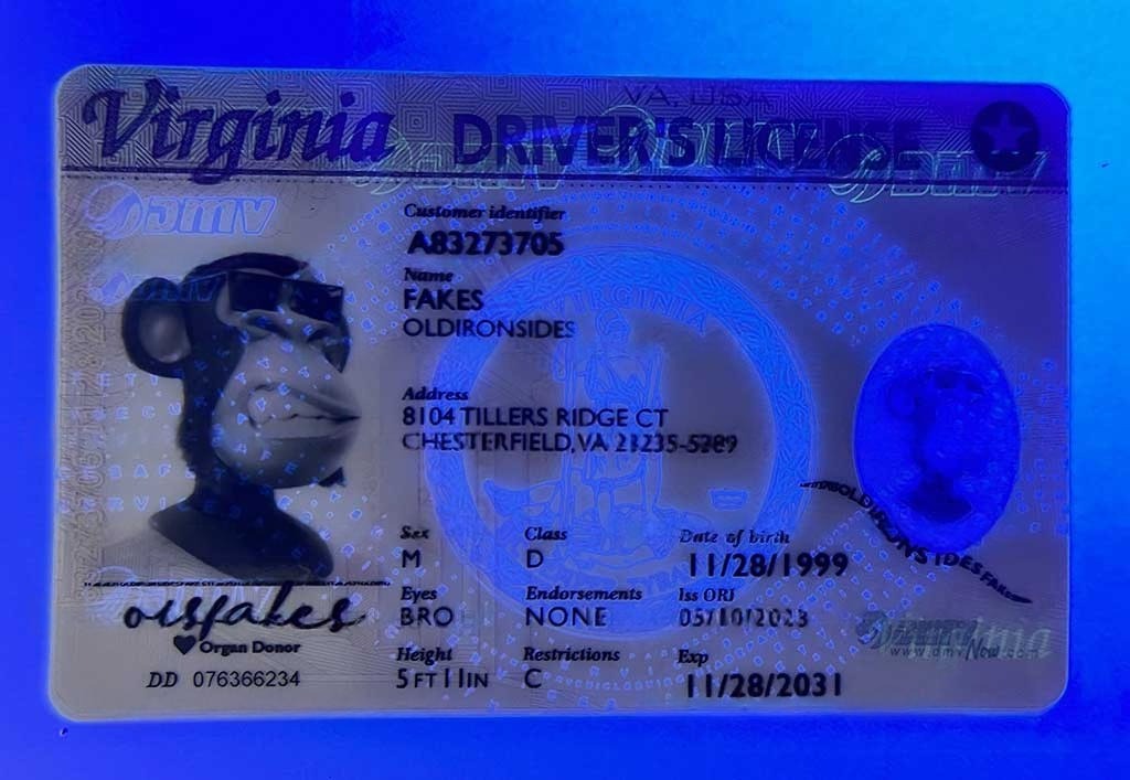 Virginia Driver License(VA) – Best & Fast ID Services | OIS